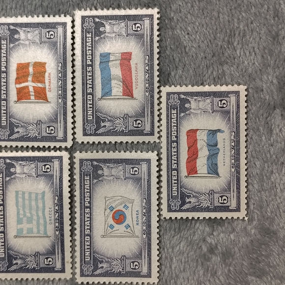 Office | Vintage United States Postage Stamps Set | Poshmark
